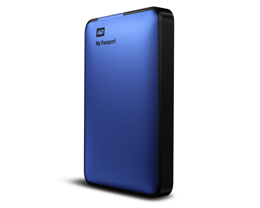 Disco Duro Externo Western Digital 500 Gb My Passport 2 5 Usb 3 0 Azul