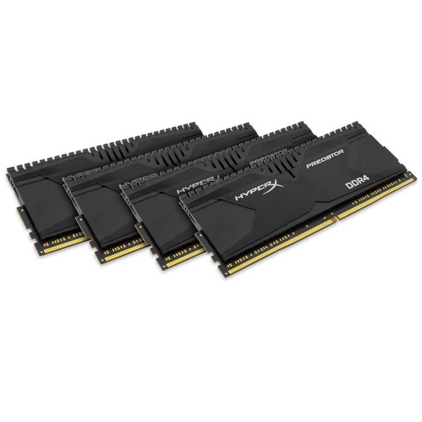 Kingston 32 Gb (4x8Gb) DDR4 3600 HyperX Predator HX436C17PB3K4/32 ...