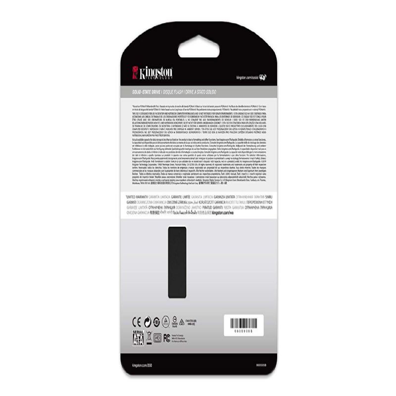 Kingston SSD 256 GB KC600 SKC600/256G | QuickHard