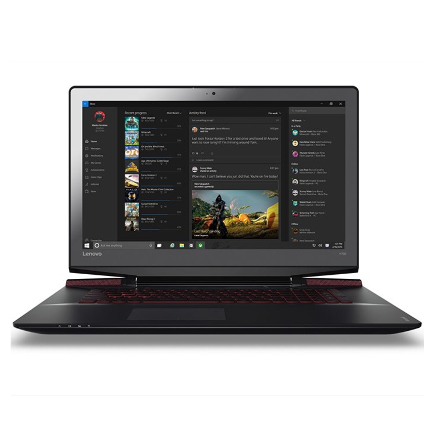 Lenovo IdeaPad Y700-17ISK intel i7 6700HQ 8GB 1TB 17.3 FHD GTX960M 4GB Windows 10 80Q0002WSP ...