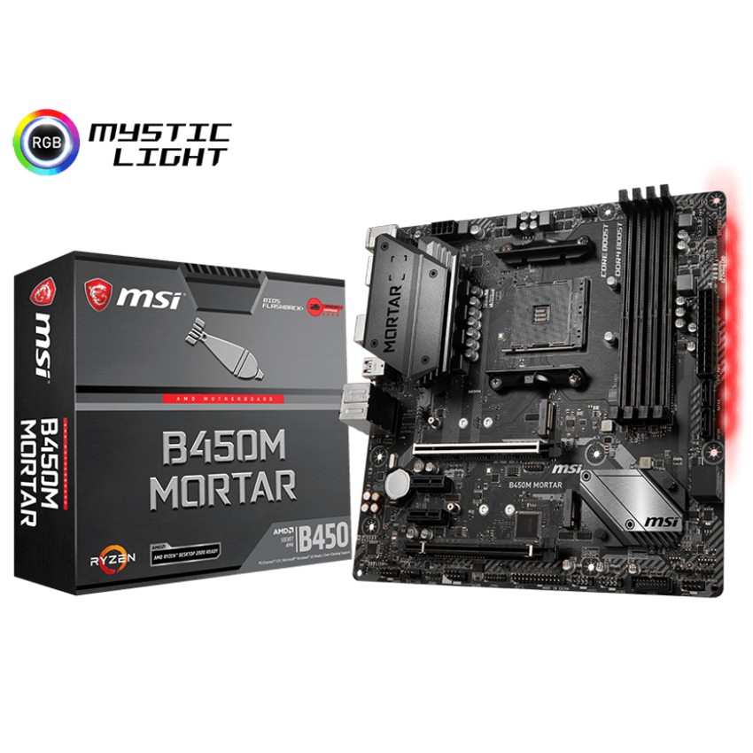 MSI B450M Mortar 911-7B89-003 | QuickHard