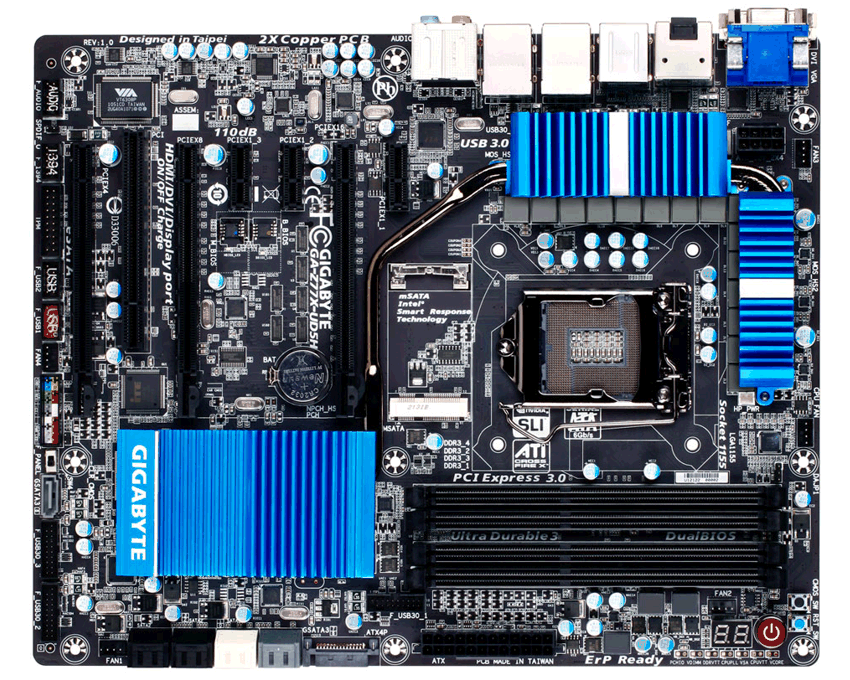 Placa Base Gigabyte GA-Z77X-UD5H | QuickHard Placa Base Gigabyte GA-Z77X-UD5H | QuickHard
