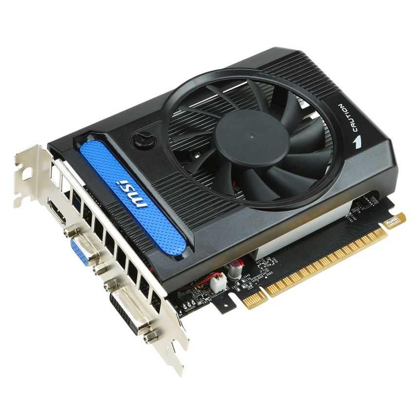 Tarjeta Grafica PCIE MSI GT 730 2GB DDR3 OC 912-V809-1096 | QuickHard