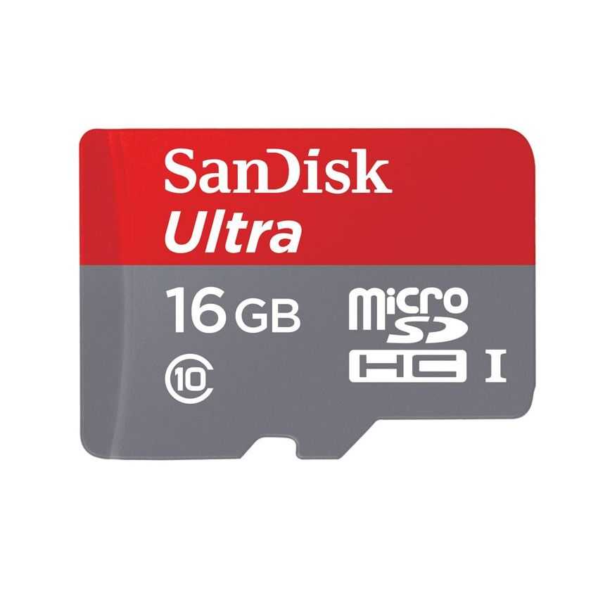 Tarjeta de Memoria MicroSD Sandisk Ultra 16GB Clase 10 SDSQUNC-016G-GN6MA | QuickHard